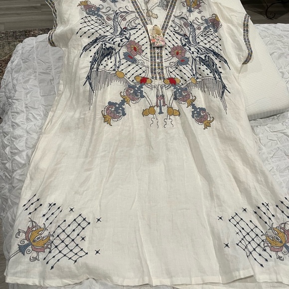 Johnny Was | Dresses | Johnny Was Linen Dress | Poshmark